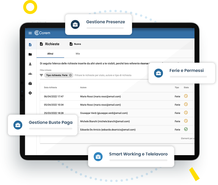 Corem - Semplifica la Gestione del Personale